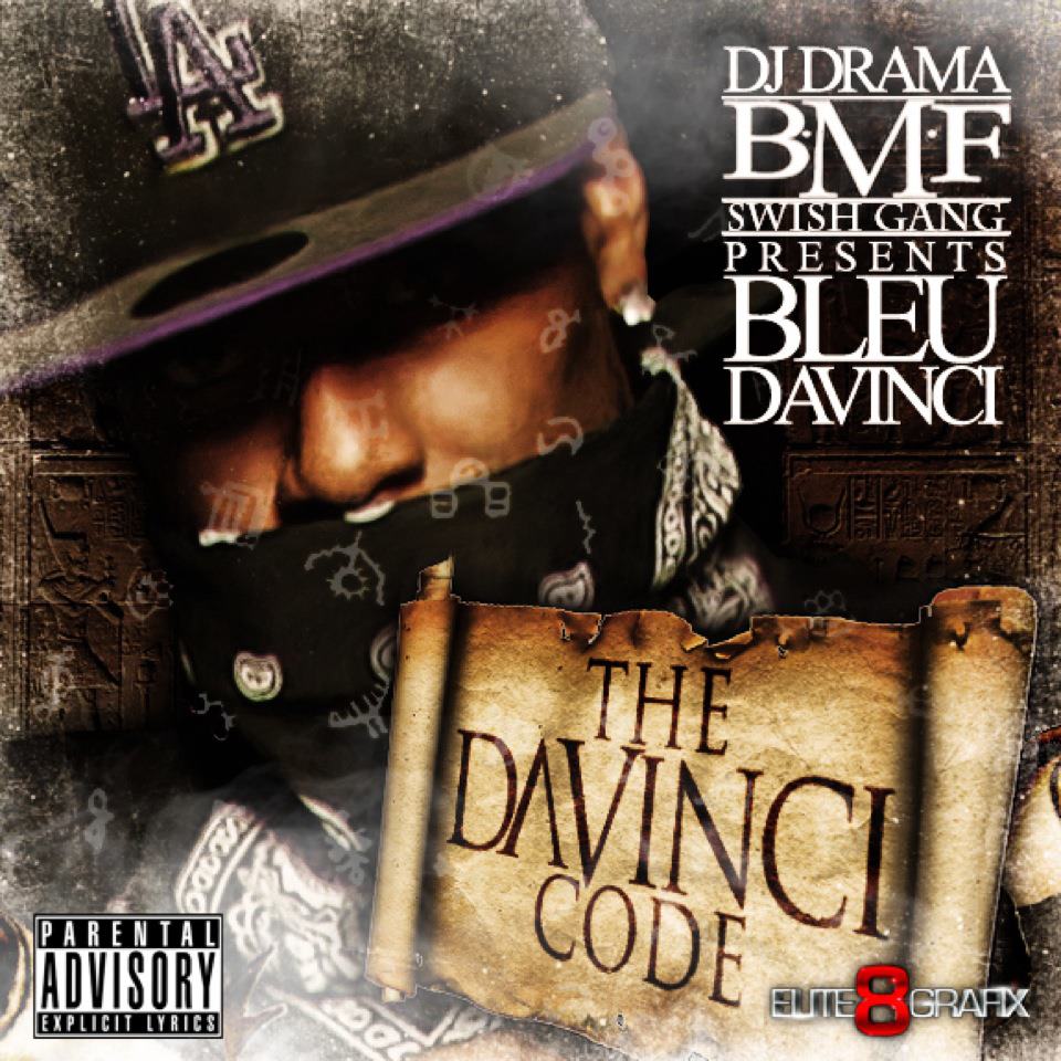 Bleu DaVinci - "The DaVinci Code" official cover [PHOTO]