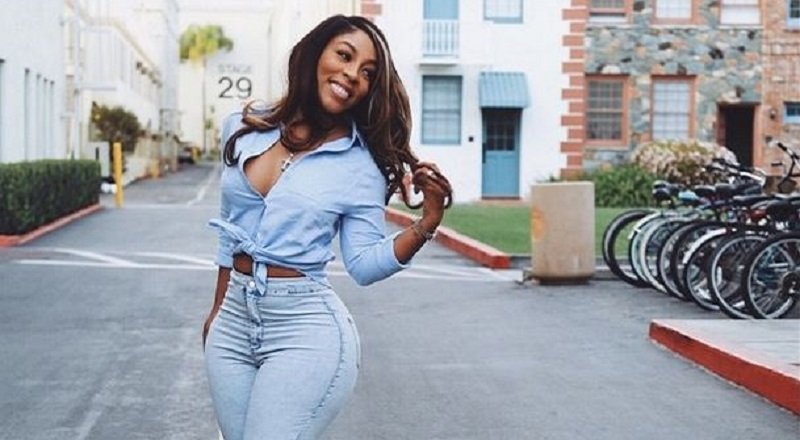 Morning Heat: K. Michelle flaunts sexy curves in leopard print bodysuit ...