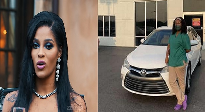 Joseline laughs at black woman being called "Bon Quisha" by dealership