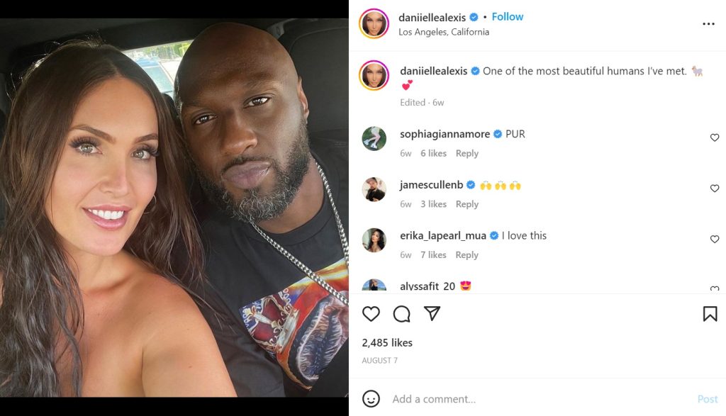 Lamar Odom reportedly dating transgender model Danielle Alexis Lamar Odom reportedly dating transgender model Danielle Alexis