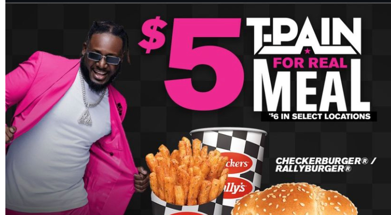 T-Pain reveals new meal with Checkers T-Pain reveals new meal with Checkers