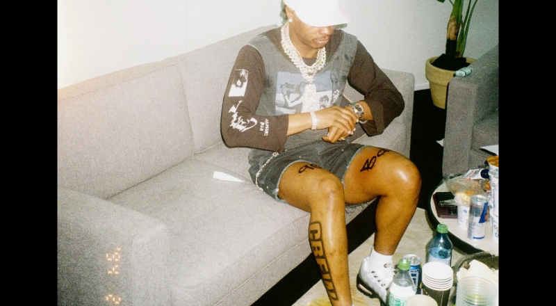 Lil Baby Clowned By Fans After New Thigh Tattoo Reveal