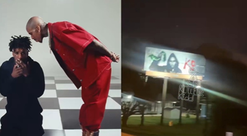 NLE Choppa “KO” billboard targets NBA YoungBoy in Baton Rouge