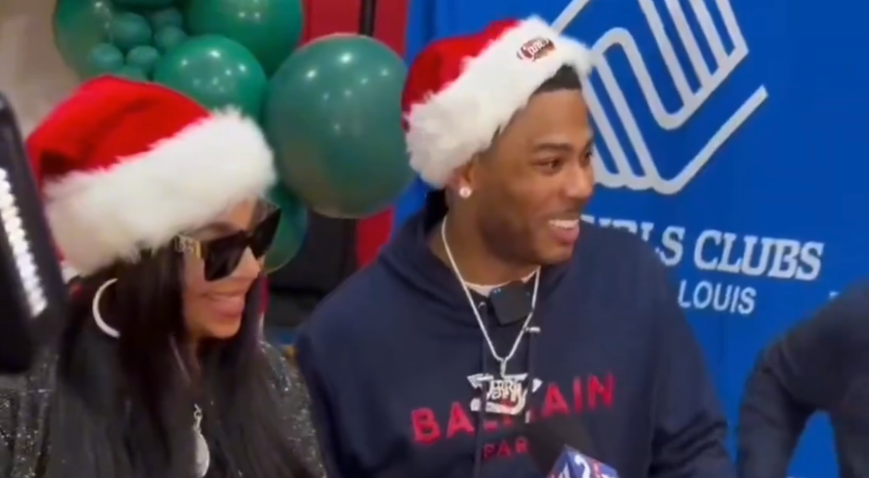 Nelly and Ashanti give back with St. Louis Christmas gift giveaway