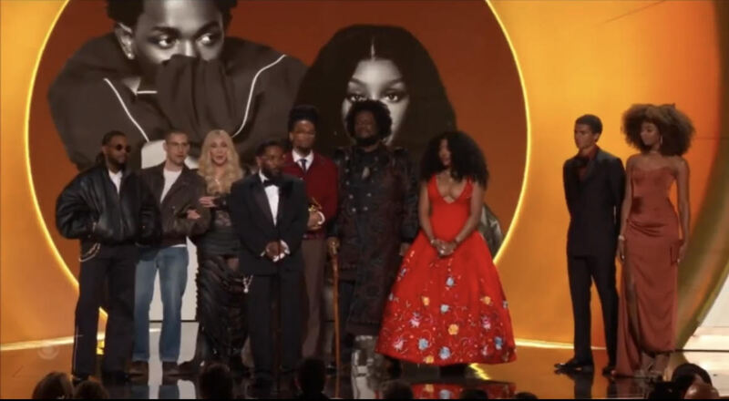 Kendrick Lamar and SZA Earn Record Of The Year For "Luther."